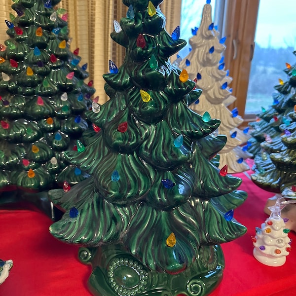 Ceramic Christmas Tree Replacement Base - Tree Base - Ceramic Tree Base ...