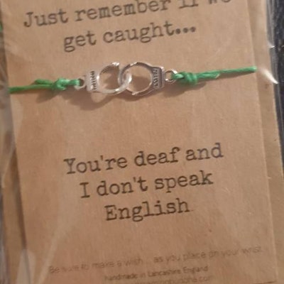 Pack of 5 Friendship Wish Bracelets, Friendship Poem Cards Bulk Pack ...