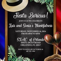 Fiesta Colombiana Fiesta Hispana Invitación Colombia Rumba Invitación ...