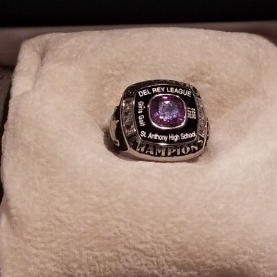 Custom Text and Color Championship Ring Football Baseball - Etsy