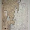 CUSTOM Nautical Map / Chart Printed on Canvas, Acrylic, or Metal Most ...