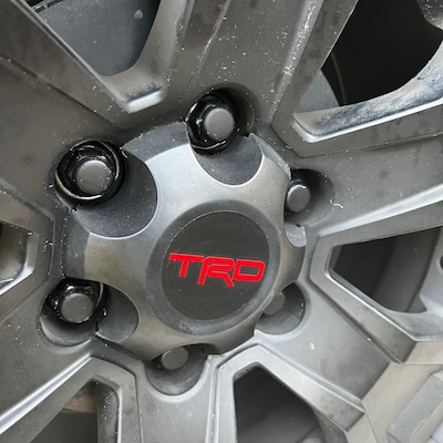 Vintage Color Toyota Style TRD Letters for 4runner Wheels - Etsy