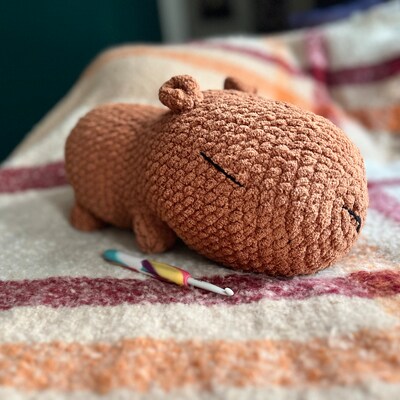 Capybara CROCHET PATTERN 3 in 1, Amigurumi Capybee, Crochet Bee ...
