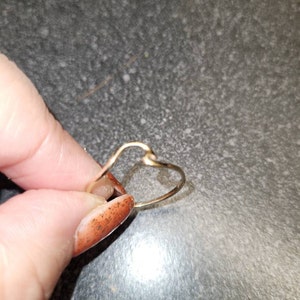 SALE 14k 10k Solid Gold Ladies Thumb Ring Gold Band Rings Gold Stacking ...