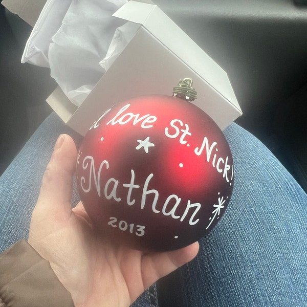 Employer/business Customized Christmas Bulbs - Name, Character, Special ...