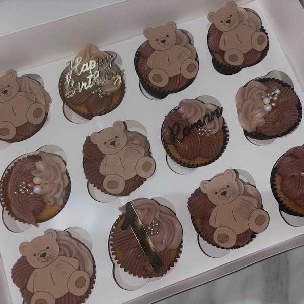 Teddy Bear Themed Baby Shower Personalised Bunting Party Banner ...