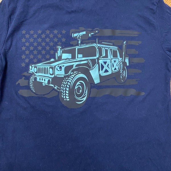 US Army Humvee SVG USA Military Svg American Truck Shirt Sticker Flag ...