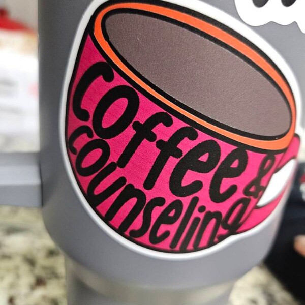 Waterproof Counselor Sticker, School Counselor, Coping Skills Sticker ...