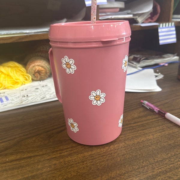 Mini Daisy Smiley Face Sticker, Mini Sticker, Smiley Face Sticker ...