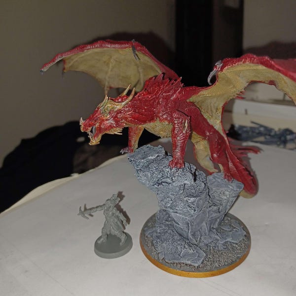 Legendary Metallic Brass Dragon Take off – Mounted, Saddle & Wild ...