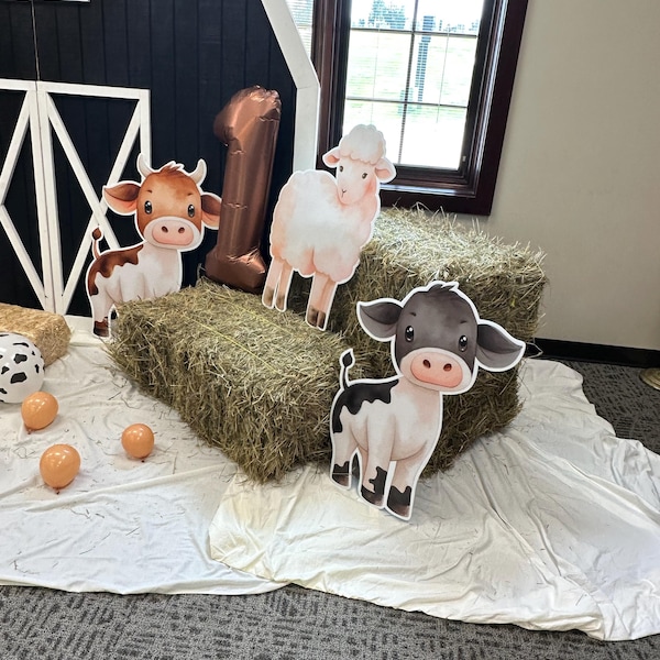 Party Panel Decor, UV Printed, Coroplast Cutouts Party Decorations: 6FT ...