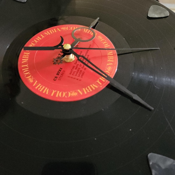 Vinyl Record Clock - Etsy