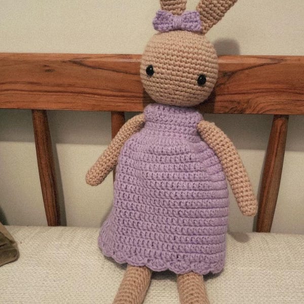 PATTERN | the Ruby Bunny Pattern | Crochet Bunny Pattern | Bunny ...