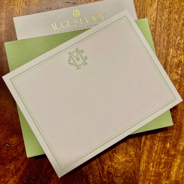 Personalized Stationary, Monogram Stationary, Custom Monogrammed ...