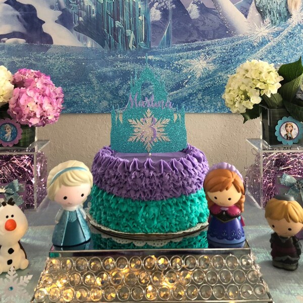 Frozen Castle Cake Topper - Etsy