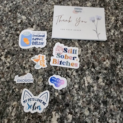 Sticker Pack Soberiety Recovery Stickers Soberish NA AA Clean Recovery ...