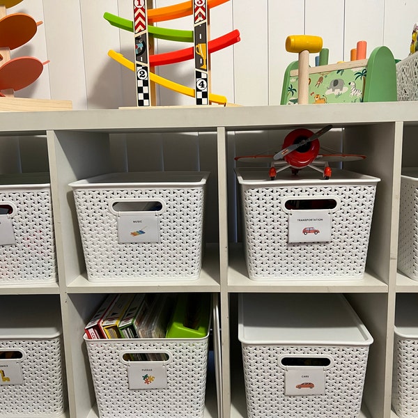 Toy Labels Printable, Toy Organization, Toy Storage, Organization ...