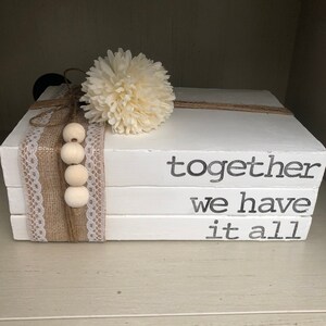 Custom Names/ Family Names Book Stack/personalized Stacked Books/hand ...