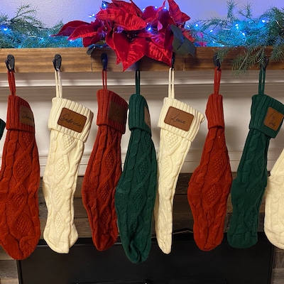 Wood Christmas Stocking Stand to Use Your Stocking Holders - Etsy