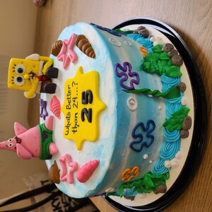 Handmade Edible Fondant RV Camping Cake Topper Set - Etsy