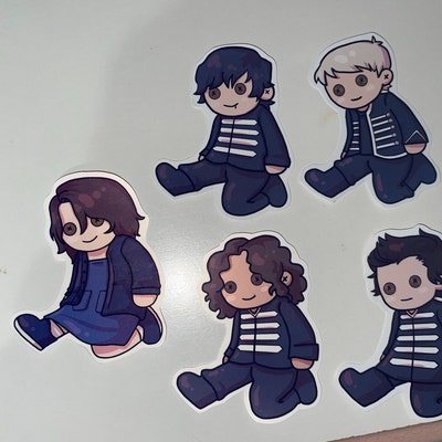 My Chemical Romance MCR Doll Stickers Gerards Part 2 Swarm Tour Sticker ...