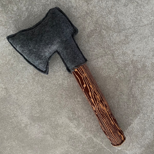 Felt Lumberjack Axe: Soft Toy for Pretend Play - Etsy