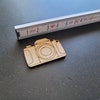 Camera Tag, for Photographers, Natural Wood, Laser Cut, Unpainted ...