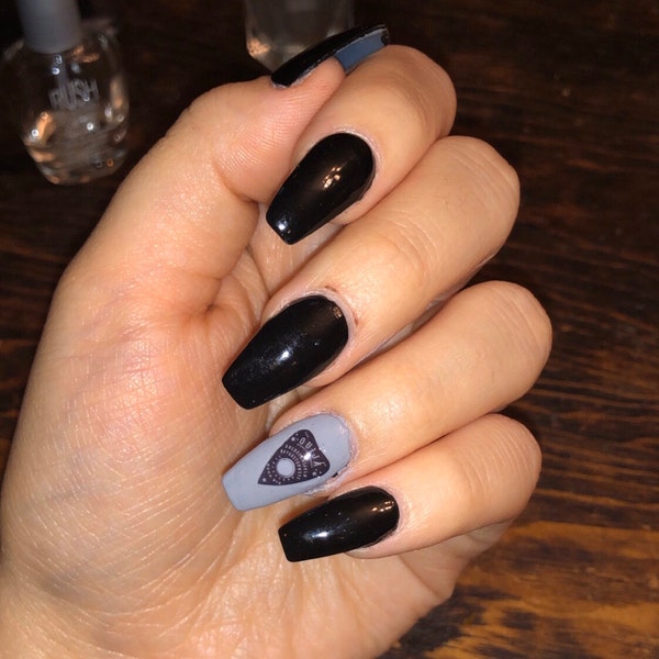 Pagan Ouija Board Nail Decals | Witchy Planchette Waterslide Nail Art ...