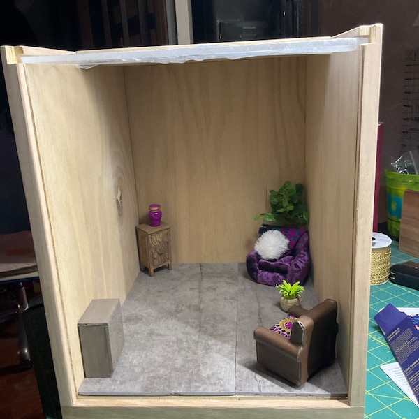 FREE SHIPPING Price Reduced Unfinished Oak Plywood 2 Deep Shadow Box ...