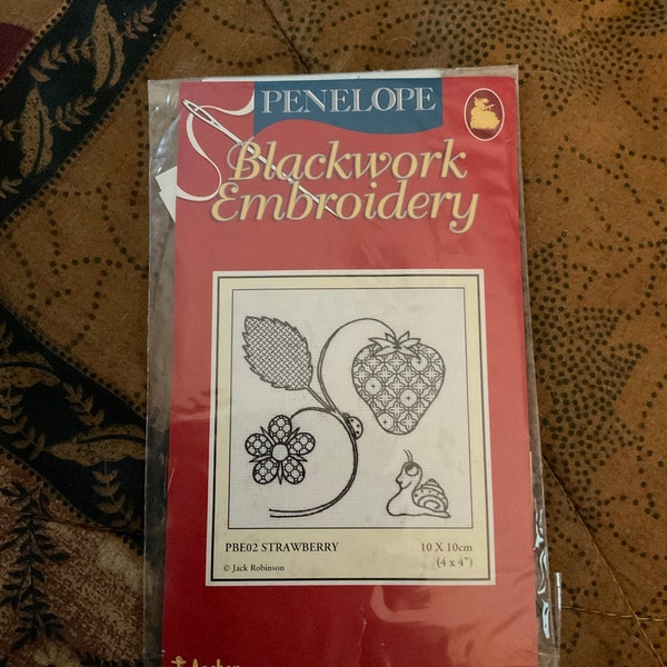Large Vintage Stamped Linen Cross Stitch Sampler Kit. Rare ...