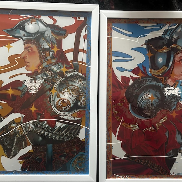 Yknow That Tale of Two Knights - Etsy