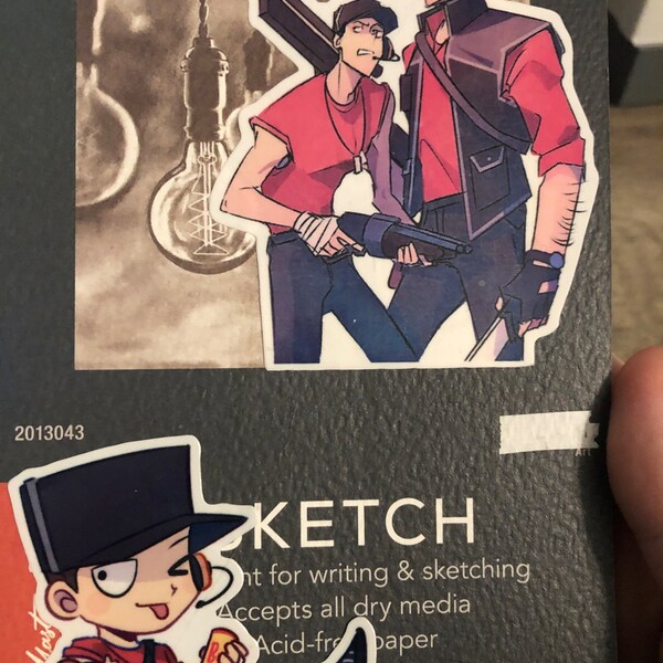 Team Fortress 2 TF2 Stickers - Etsy