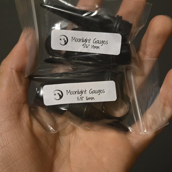 6 Steel Pinchers 0g 2g 4g 6g 8g 10g Horseshoes Talons Tapers Crescents ...