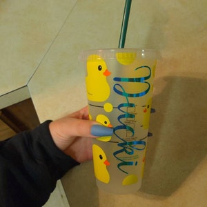 Plain Starbucks Cold Cup / Starbucks Cold Cup / Plain - Etsy