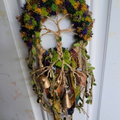 Rosary Style Necklace, Vintage Skeleton Key, Trinity Knot Wax Seal ...