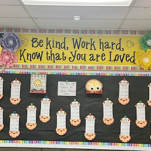 Be Kind, Work Hard, Know That You Are Loved, Inspirational Quote ...