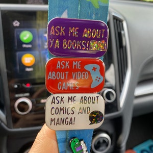 Personalised Design Your BIG Rectangle Enamel Pin Customised - Etsy