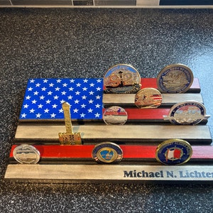 Challenge Coin Board We Customize for Free - Etsy