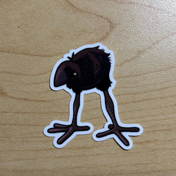 DAMN!! Pukeko Baby Bird Stickers - Etsy