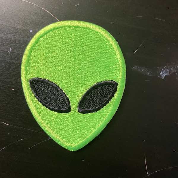 Alien Iron on Patch - Etsy