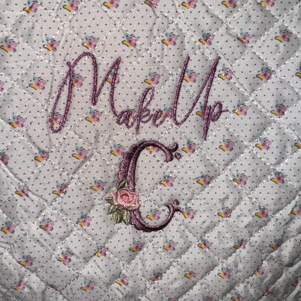 Notting Hill Embroidery Monogram Font 1" 1.5" 2" 2.5" 3" 3.5" - Formats ...