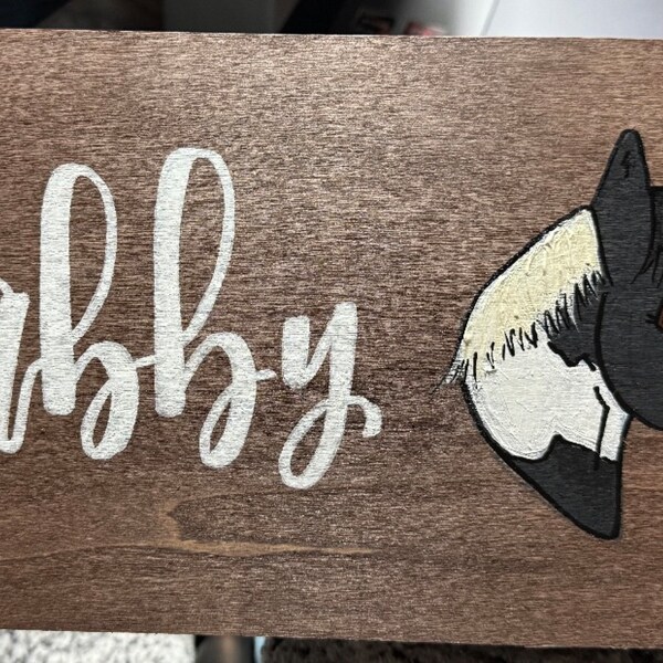 Horizontal Stall Sign - Etsy