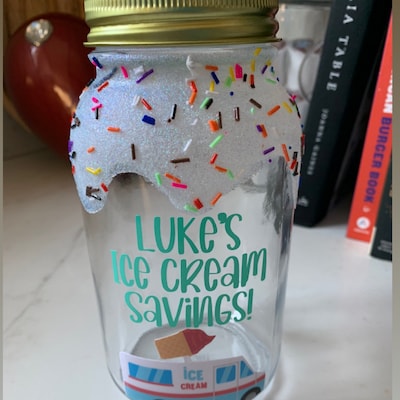 Ice Cream Truck Bank, Ice Cream Bank, Ice Cream Savings, Summer Bank ...