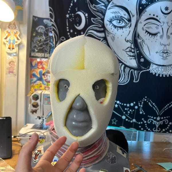 Fursuit Bucket Head Base Pattern + Tutorial - Etsy