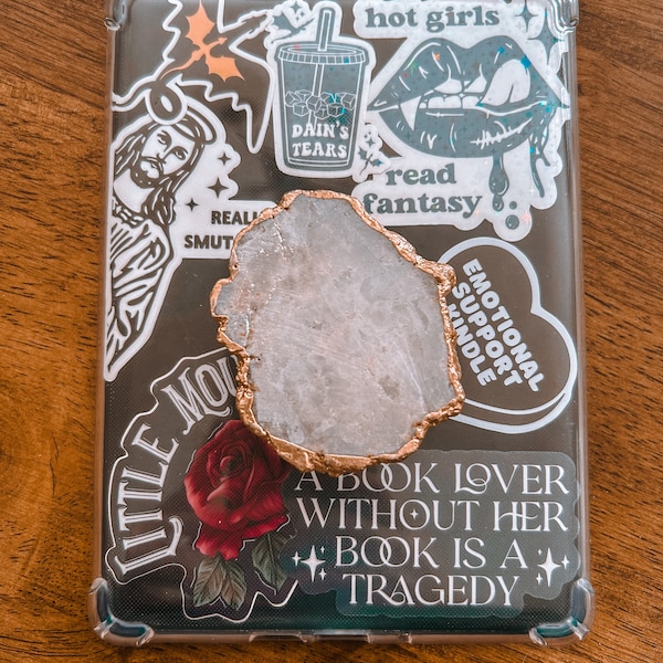 Book Lover Fantasy Sticker / Holographic / Romantasy / Bookish Sticker ...