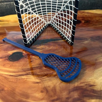 Mini Tabletop Hockey Net & Stick - Etsy