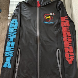 Vet Tech Moisture Wicking Jacket, Vet Assistant Full Zip, RVT Jacket ...