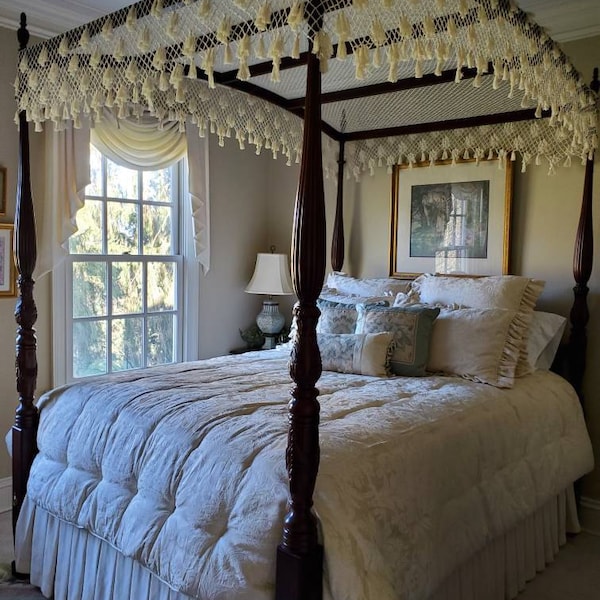 Double Diamond Arch Hand Tied Canopy (choose Size) - Etsy