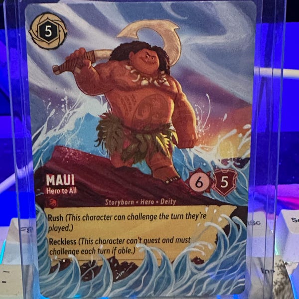 Game Damage Counter Lorcana Tokens Custom Ink Color Double Sided 1 or 3 ...