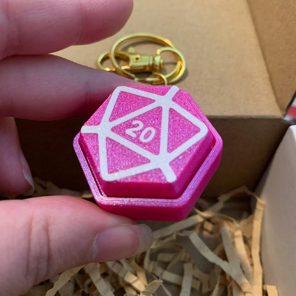 3D Printed Panic Button Fidget Clickers, Big Red Stop Button Clickers ...